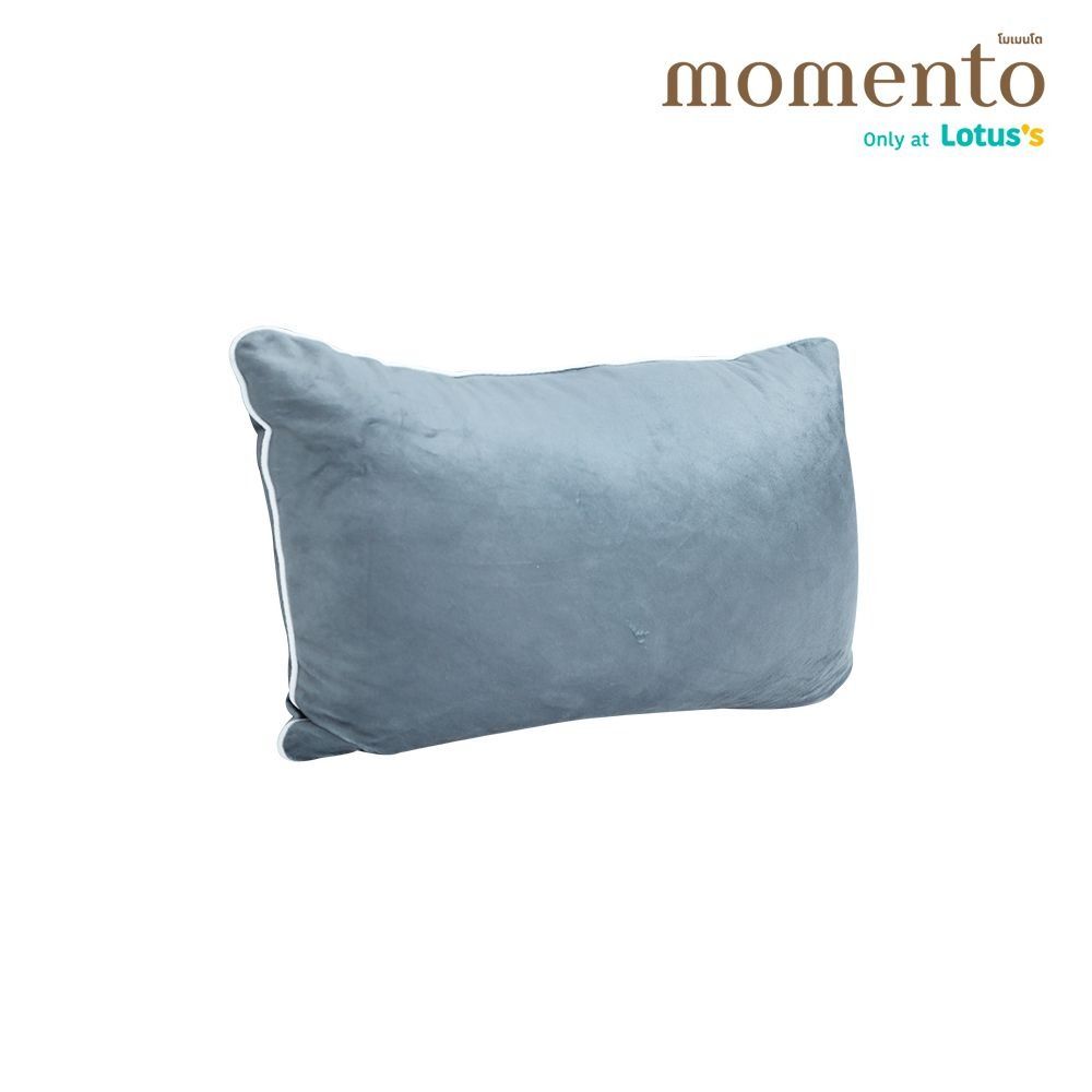 MOMENTO CUSHION GREY 14X21 INCH | Lotus’s Shop Online