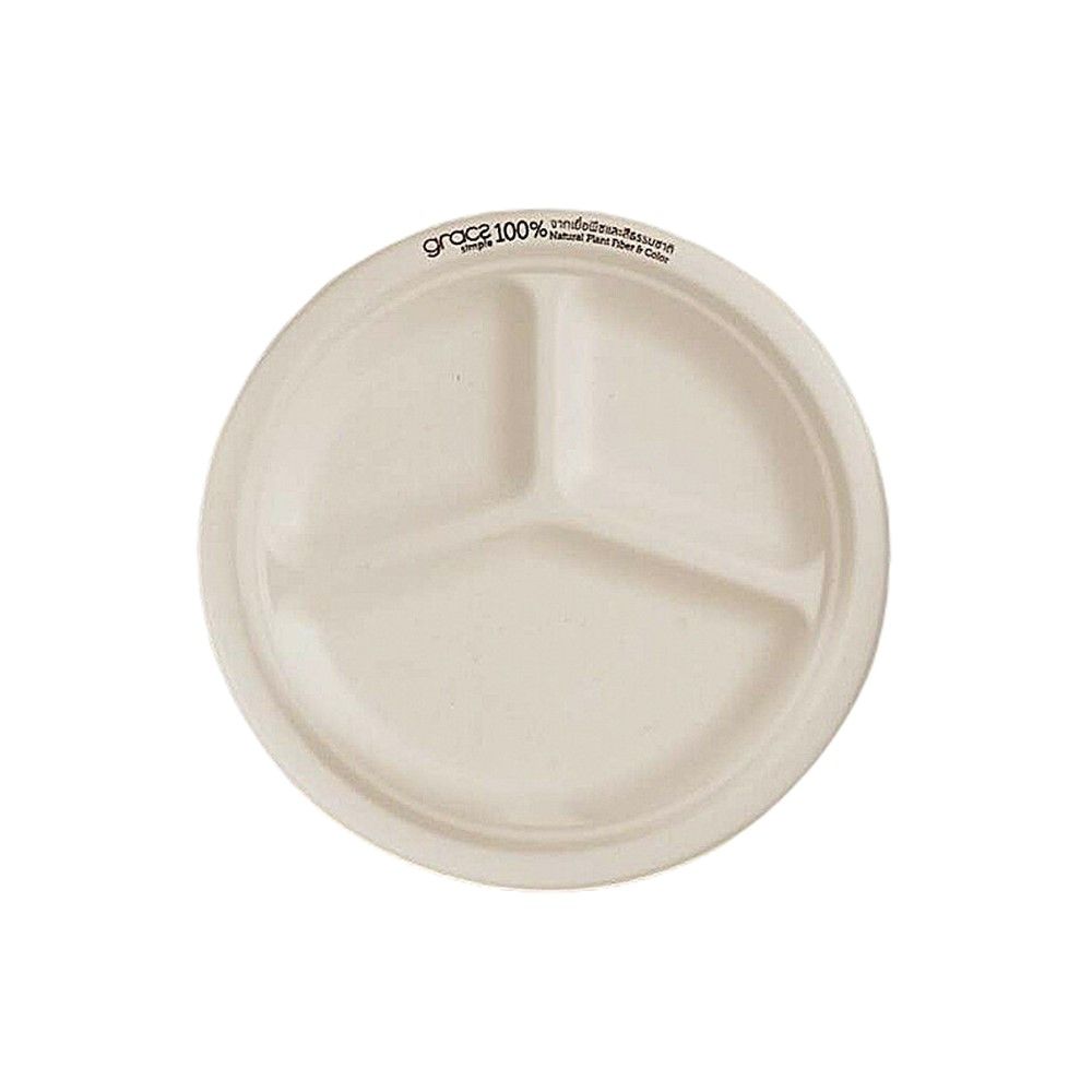 GRACZ SIMPLE PLATE 3CP 10 INCH PACK10 | Lotus’s Shop Online