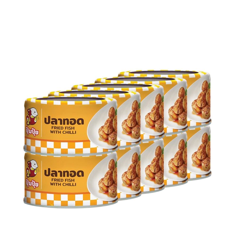 PUMPUI FRIED FISH WITH CHILLI 90 G. PACK 10 | Lotus’s Shop Online