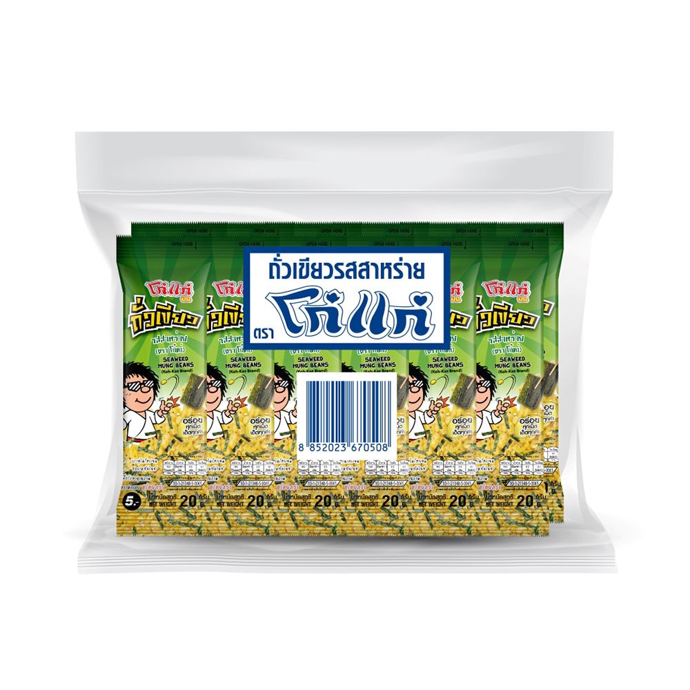 KOH-KAE BEAN SEAWEED FLAVOUR 20G.X12 | Lotus’s Shop Online