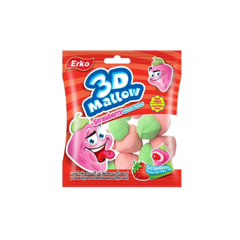 MALLOW 3D ICE CREAM STRAWBERRY 80 G. | Lotus’s Shop Online