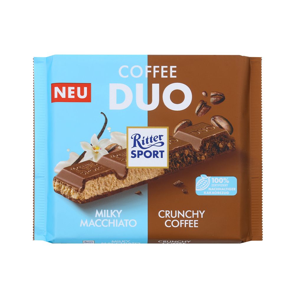 RITTER SPORT COFFEE DUO 218 G. | Lotus’s Shop Online